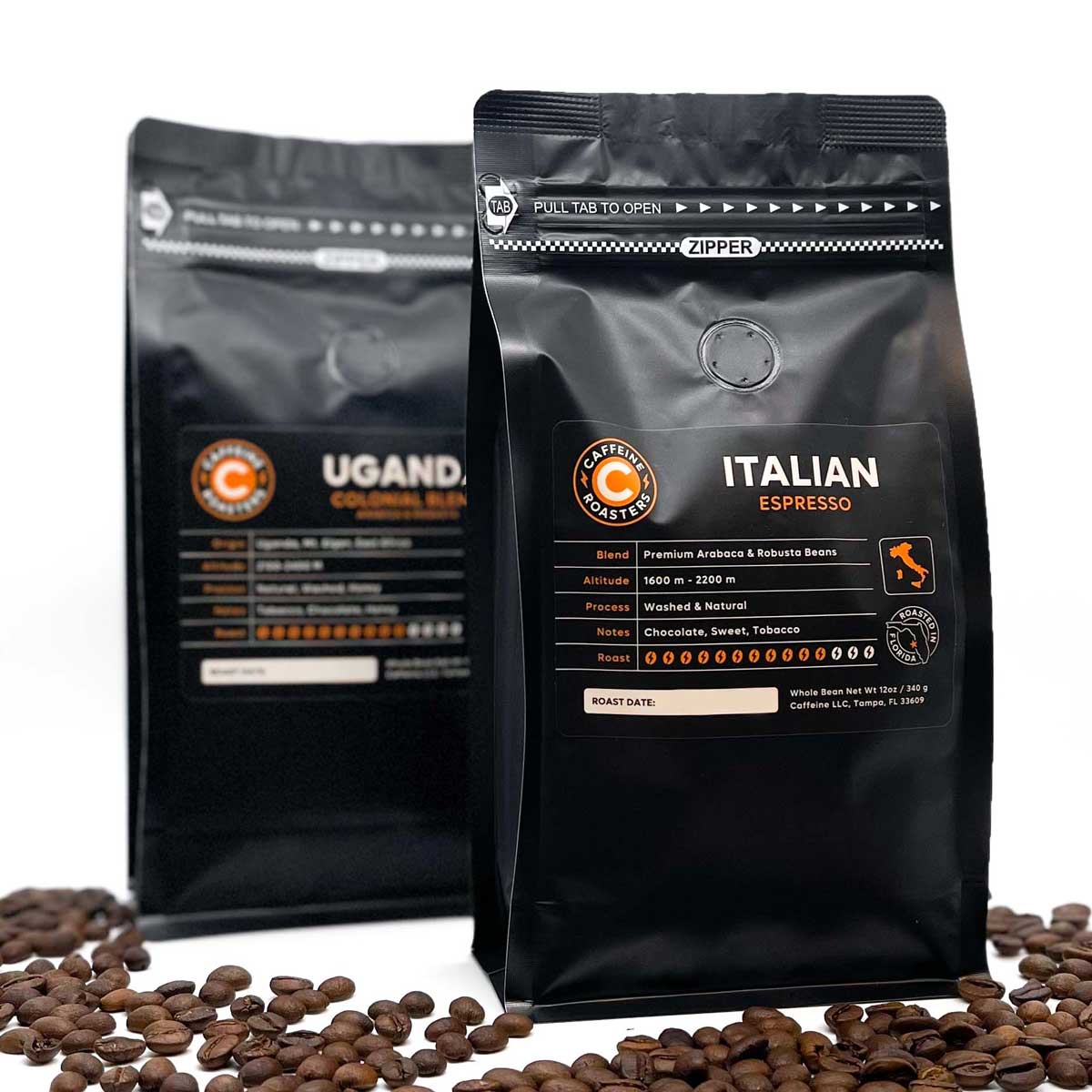 Caffeine Roasters Tampa | Premium Roasted Coffee
